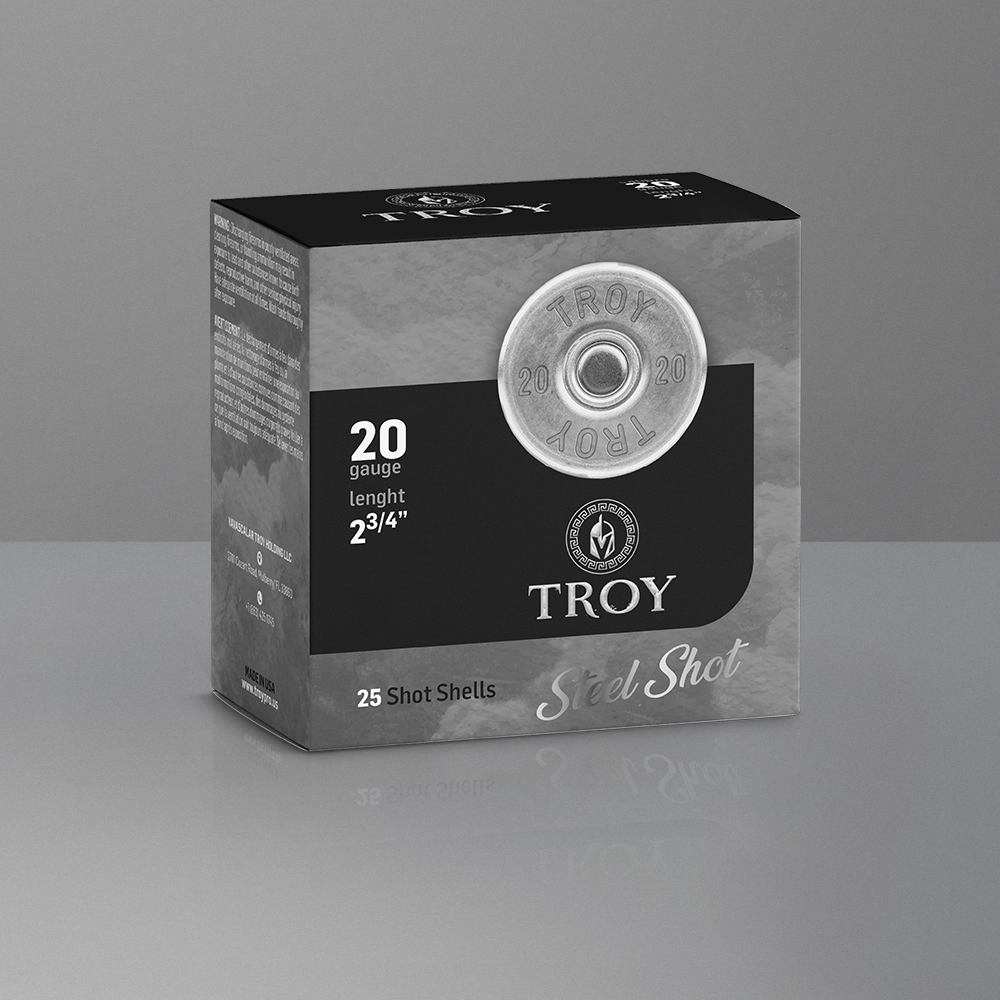 20 GA-Steel Shot - Premium Ammunition | TROY HOLDING